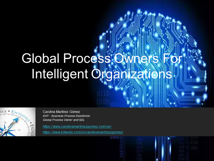Global Process Owners for Intelligent Organizations ...